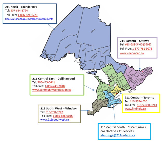 211 During Emergencies | 211 Ontario